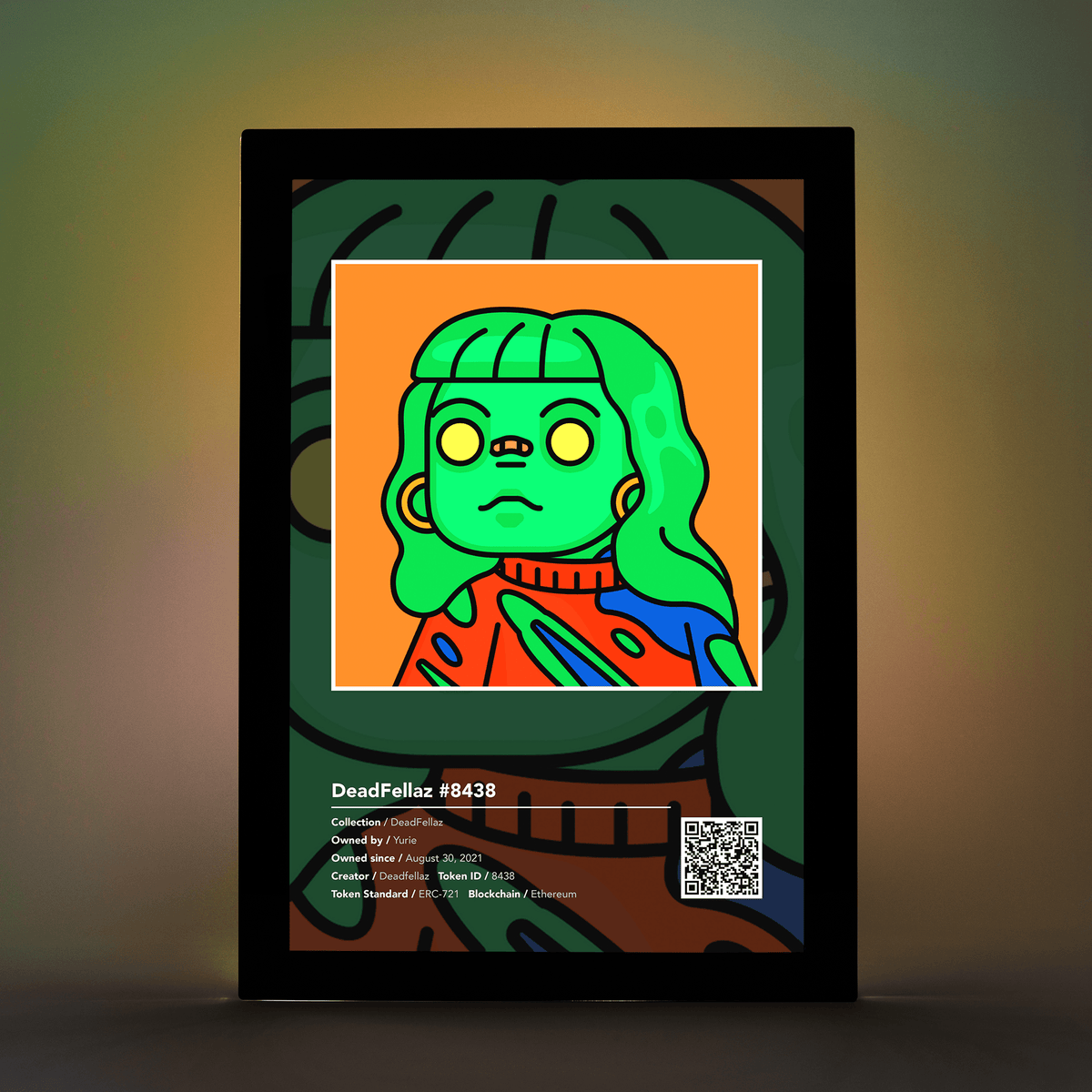 Vertical Backlit Display – NiFTy Displays